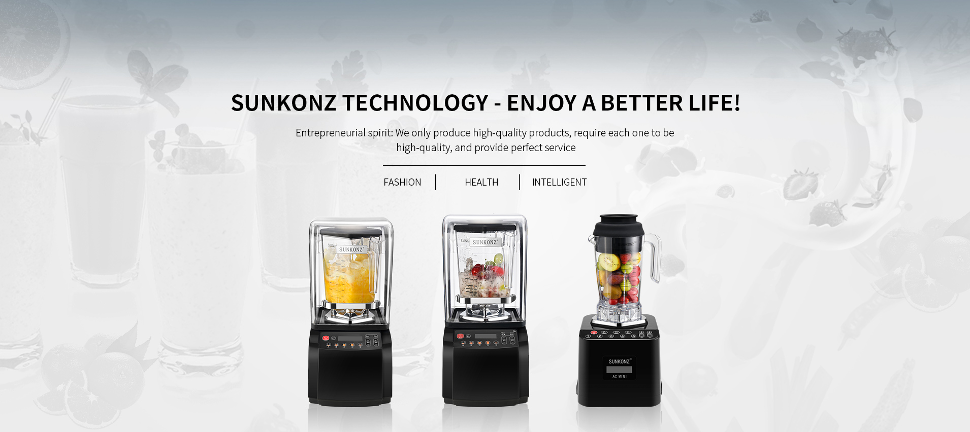 Commercial Multifunctional Smoothies Machine Blender Manufacturer-SUNKONZ