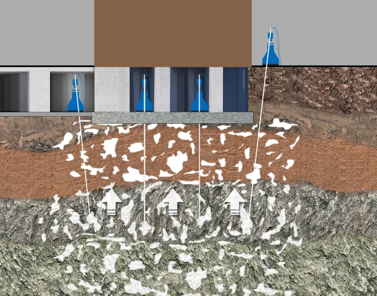 Groud injection soil stabilization, soil grouting contractors ...