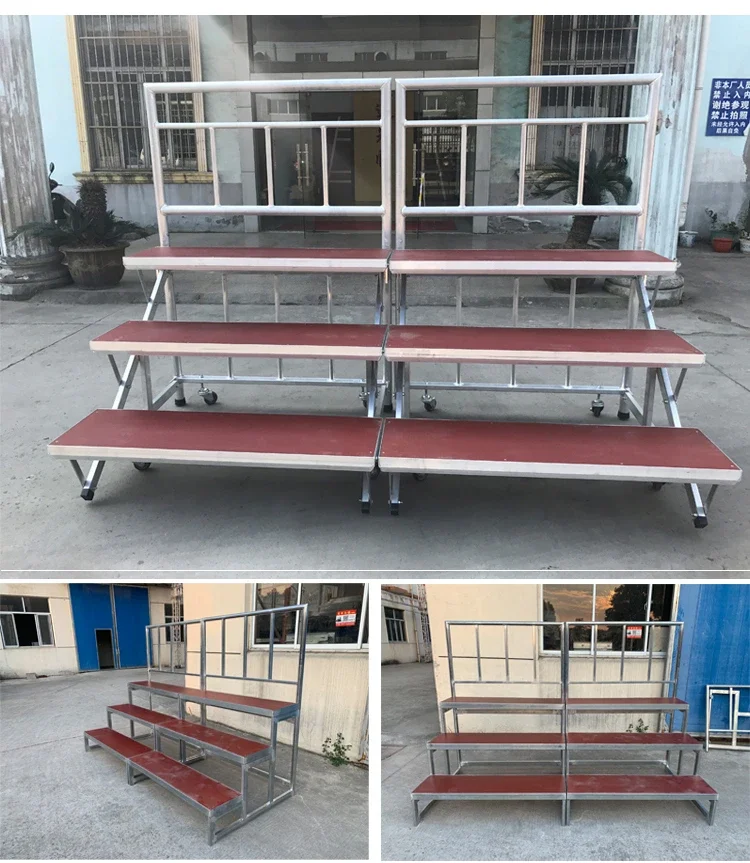 Portable Choir Stage Risers | Wholesale & Factory Direct | Hengshang Metal