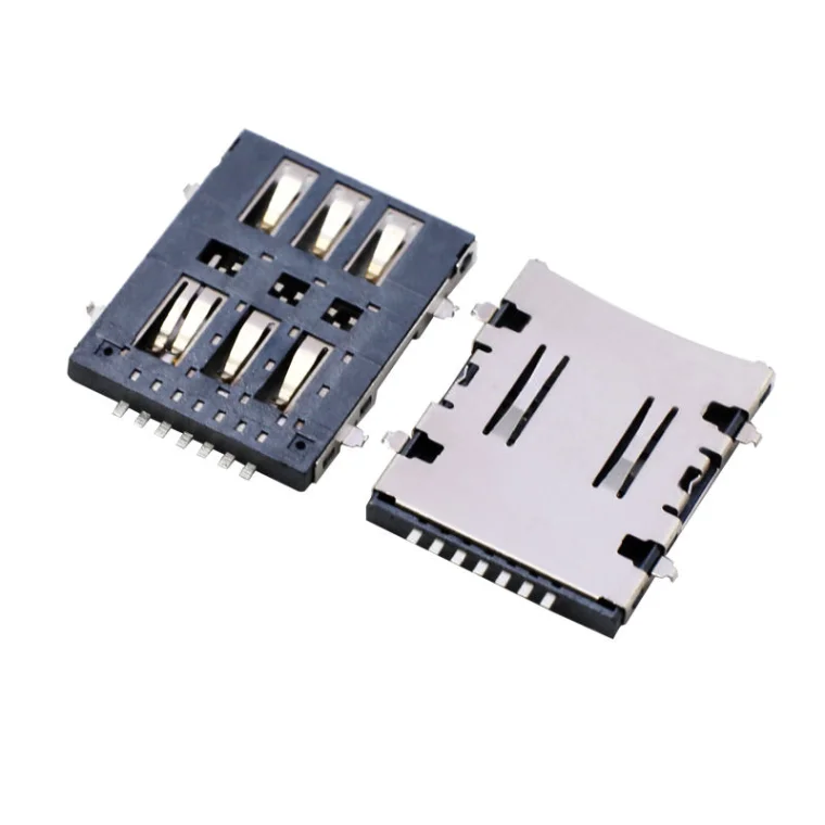 jbl-102015752 push pull nano sim card slot socket connector SMT