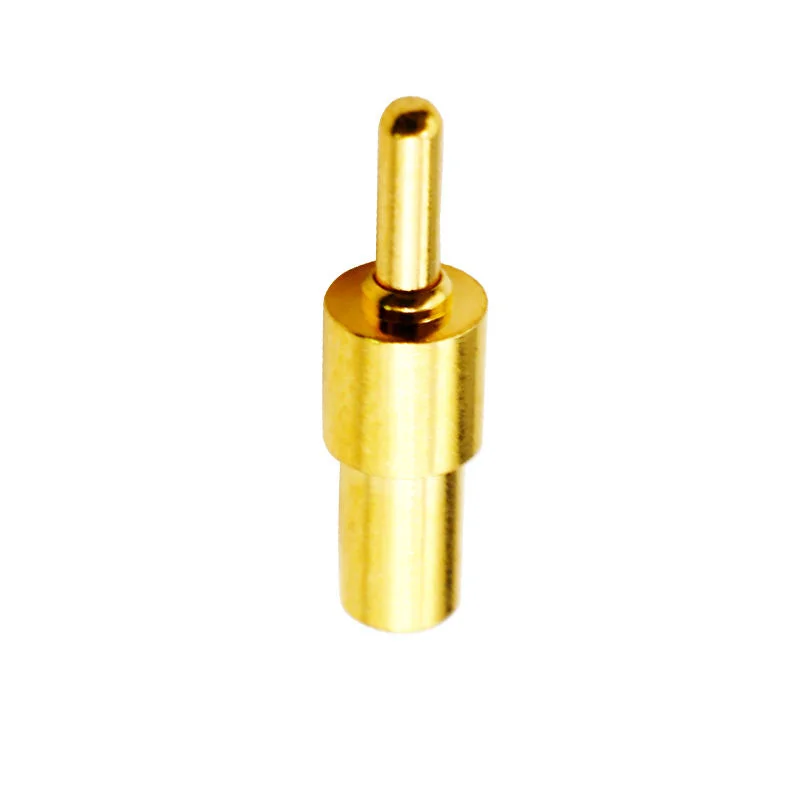 SMD spring loaded contact pin with solder tail and solder-cup versions