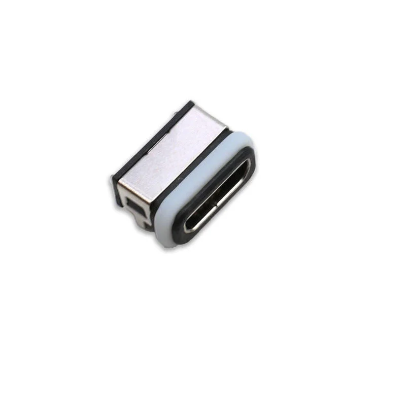 miniature waterproof usb c typc C female connector IP68 4pin