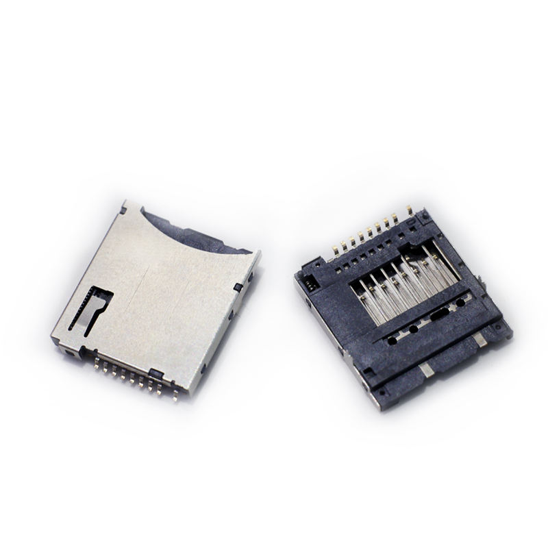 ISO certified factory sale micro sd connectors T flash socket holders