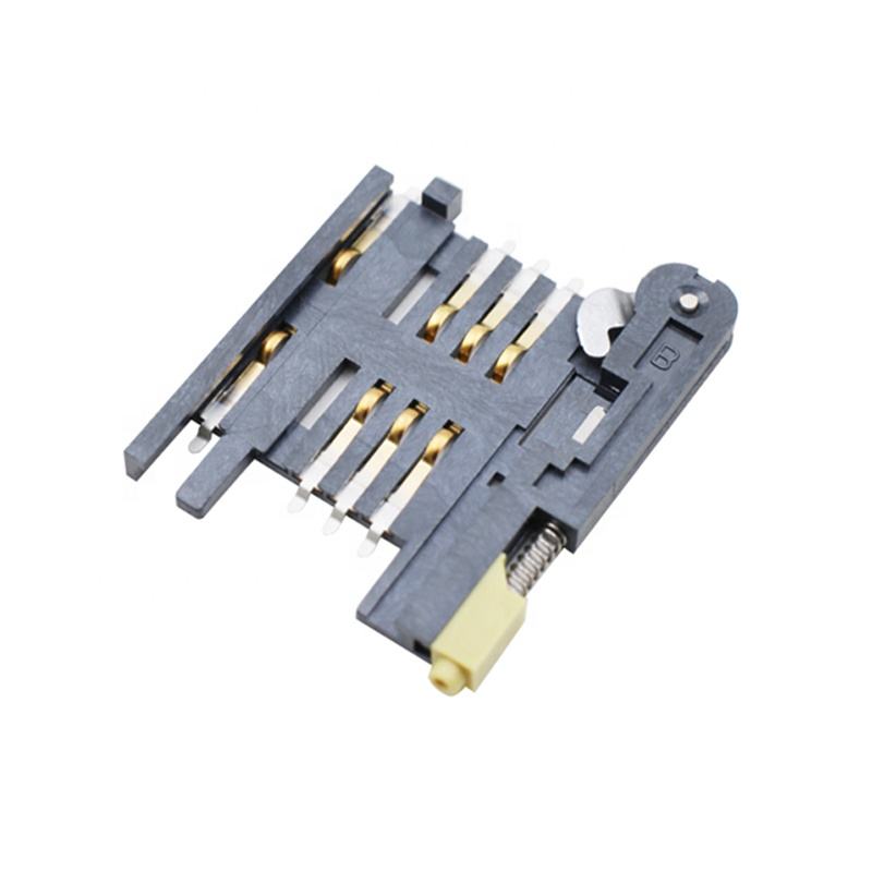 3.0H Pin-Push SIM Card Connector