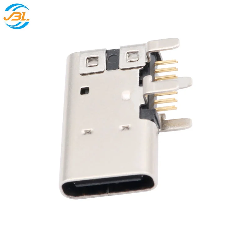 USB C type-c14PIN Side socket chassis Cover Bend Angle 6.0mm Waterproof ...