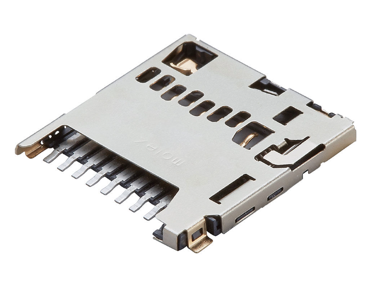 molex5033981892 1.10mm Pitch microSD Memory Card Connector, Normal ...