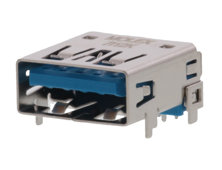 molex483930003 Universal Serial Bus (USB A 3.0) I/O Receptacle,