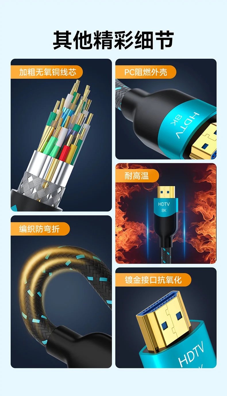 PS5 HDMI2.1 Cable 8K High Definition Cable - Ultimate Gaming Experience