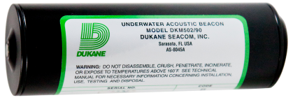 Dukane DKM502/90 underwater positioning beacon_上海声渊科技有限公司