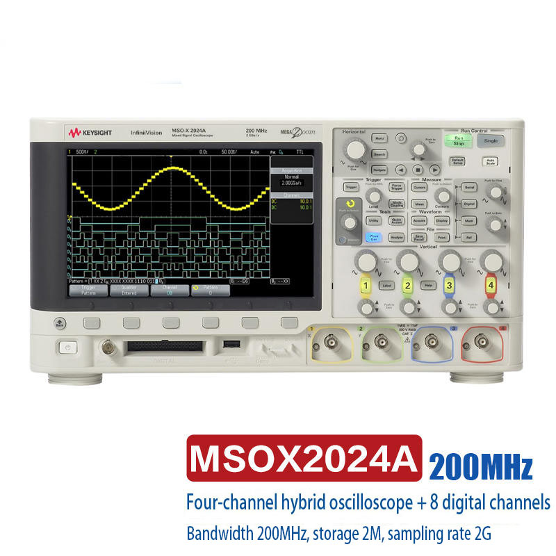 KEYSIGHT是德 MSOX2024A 混合信号示波器_苏州蓝测电子科技有限公司