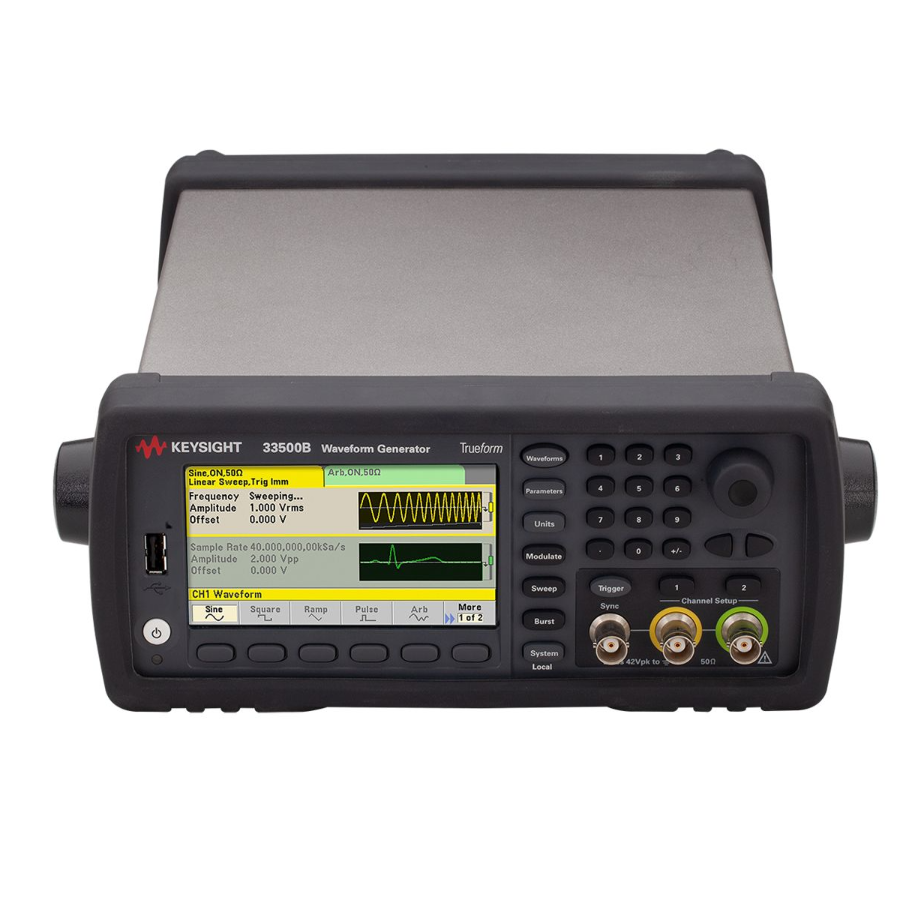 Keysight是德科技33510B函数任意波形发生器33512B/33520B/33522B_东莞市启航电子科技有限公司