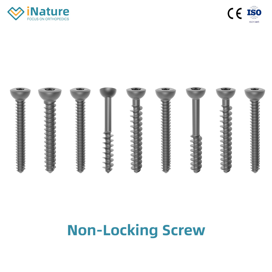 Non-Locking Screw Manufacturer Sell Cortical Screws-Inature