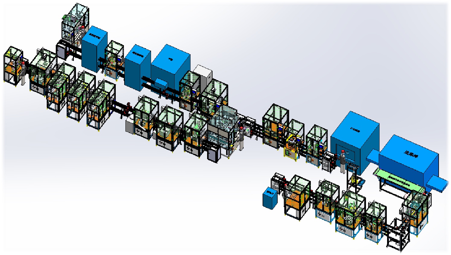 无刷电机生产线组装工艺介绍-上海托展智能科技股份有限公司