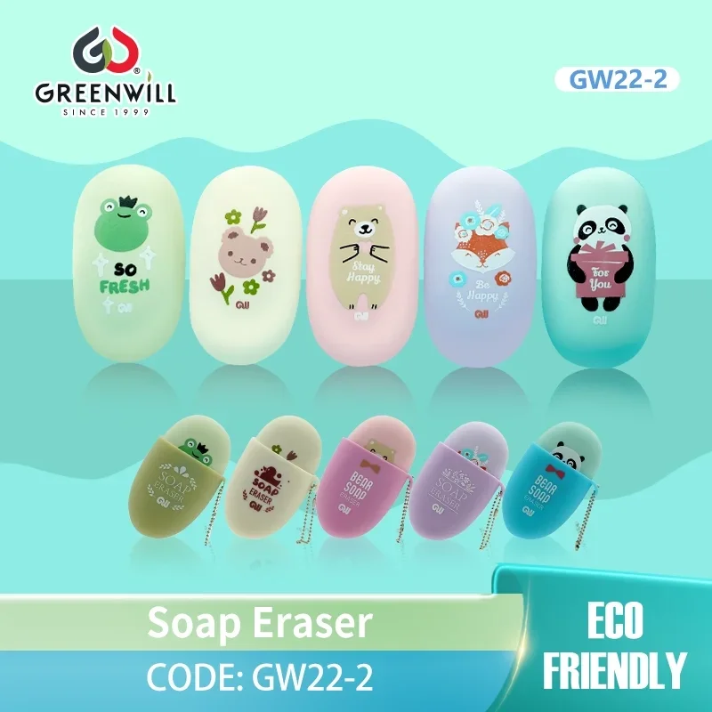 Innovative Designs of Eraser Shapes and Materials