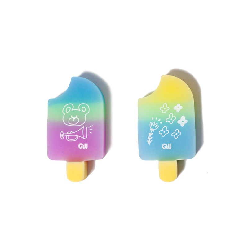 Wholesale Eco Pvc Popsicle Eraser-Greenwill Stationery