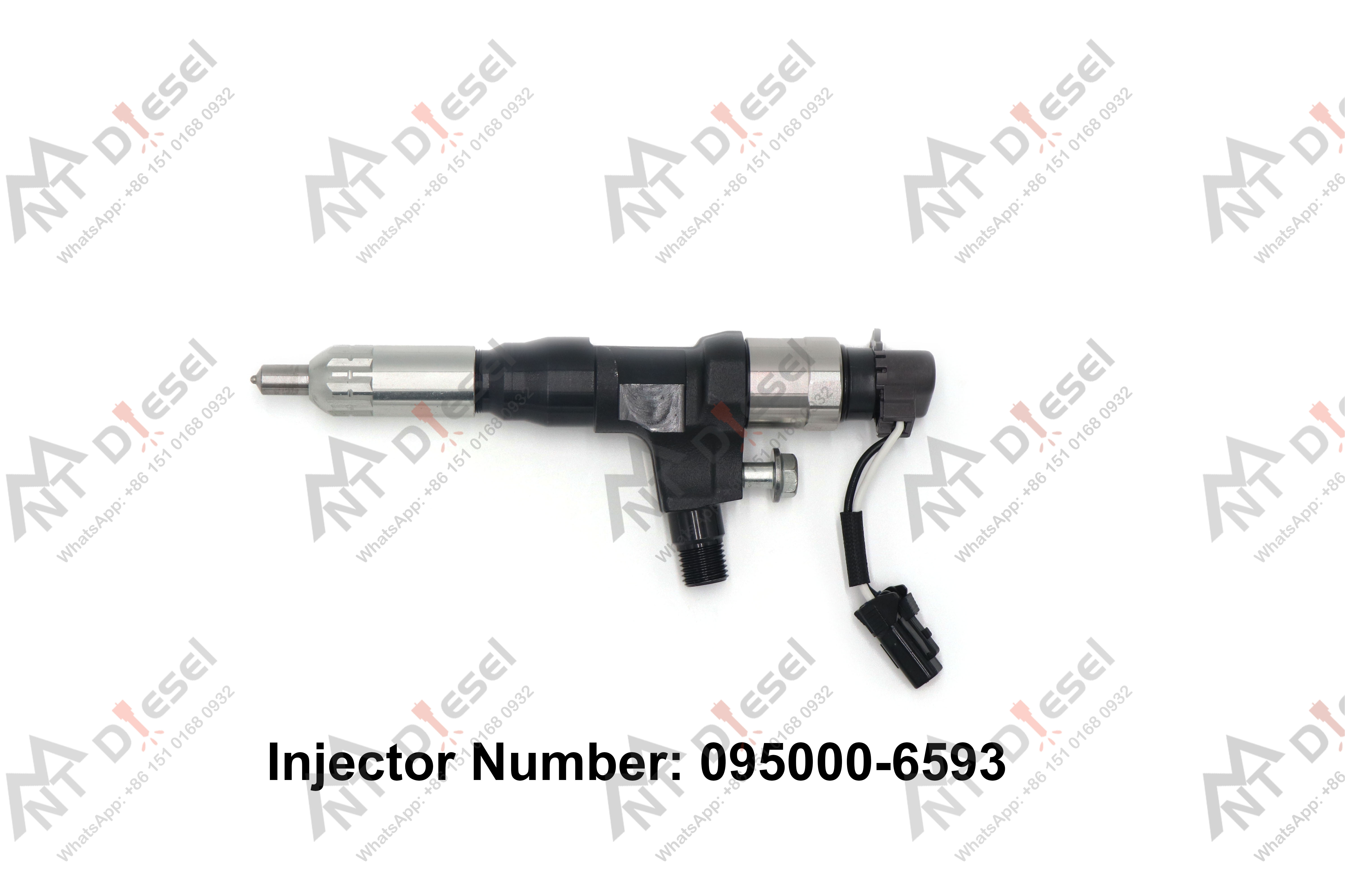 "New Diesel Fuel Injector 095000-6593 Common Rail System | MNT Diesel ...