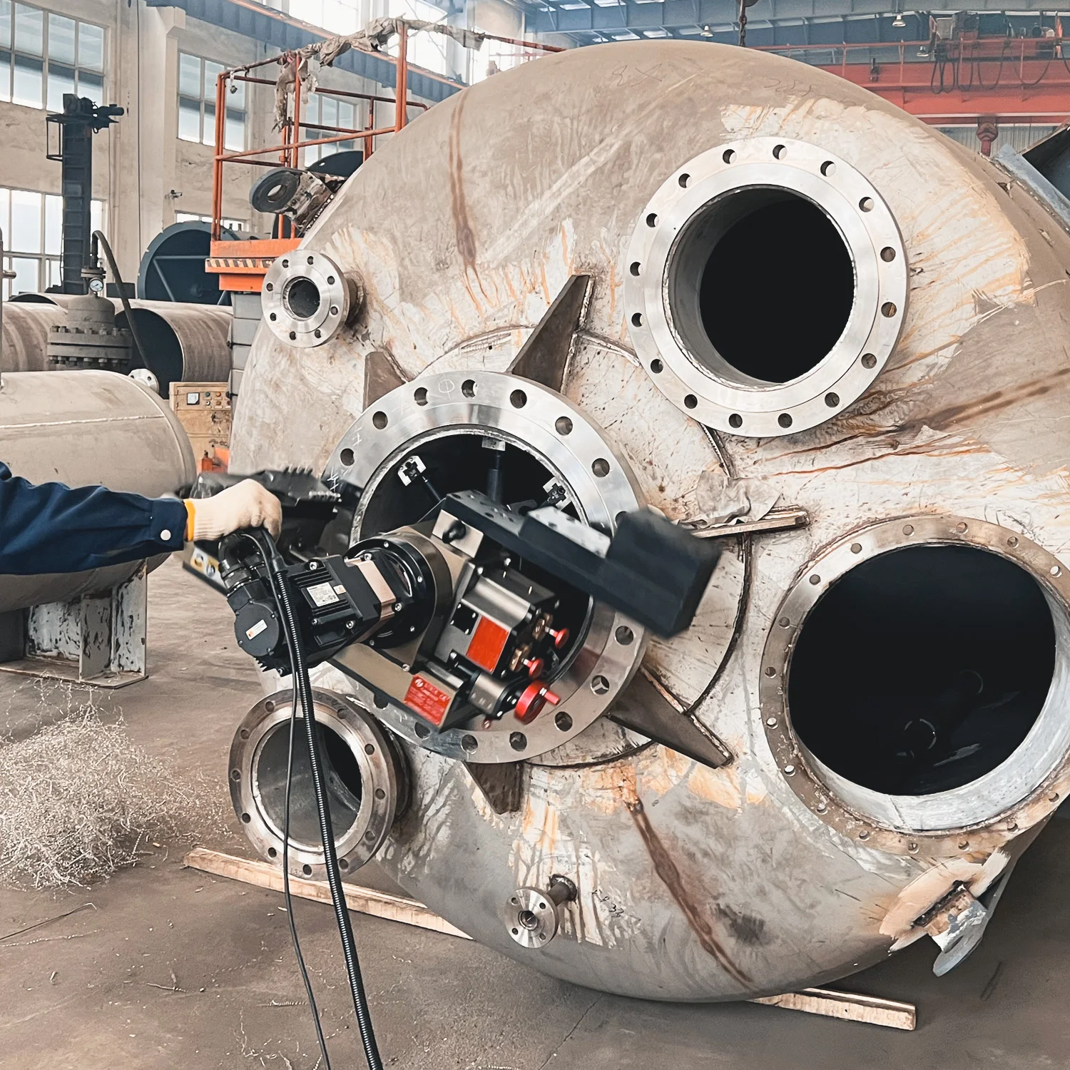 FI40 Flange Facing Machine - Efficient Supplier of MT Portable Machines