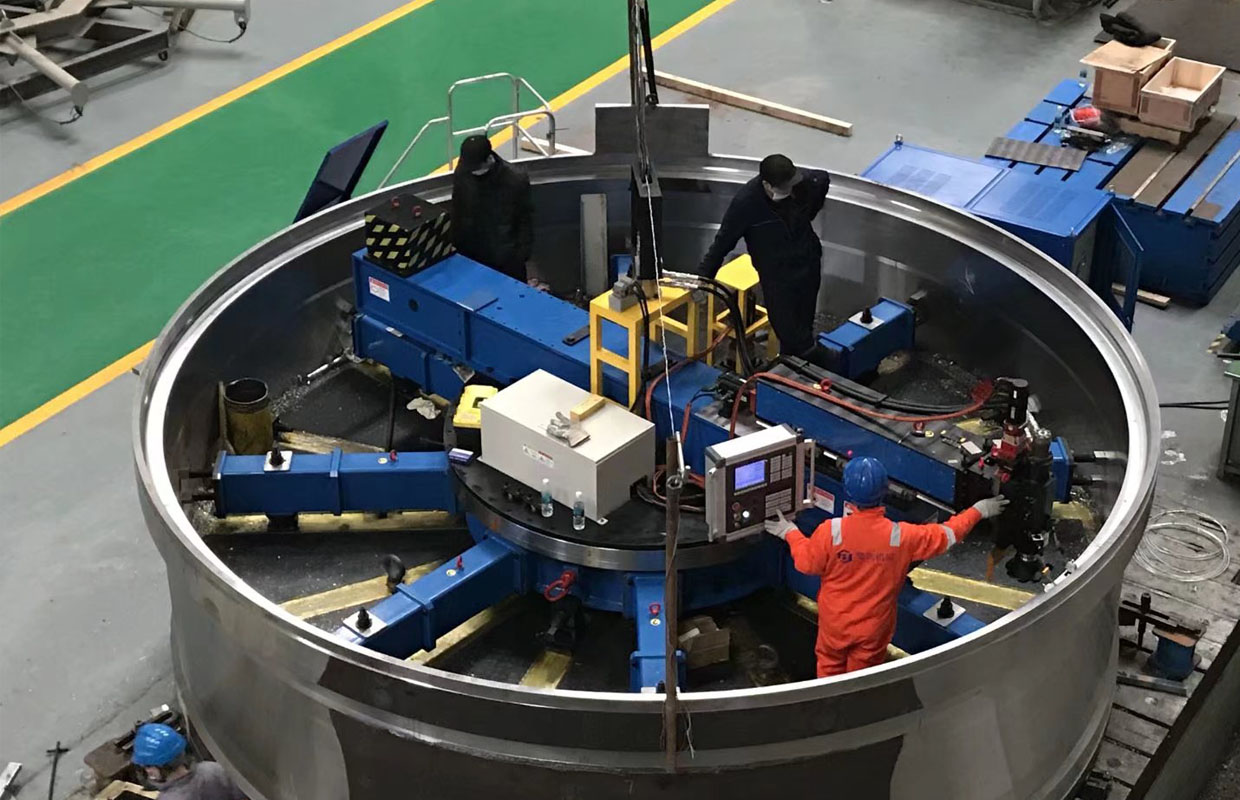 Large Flange On-site Machining: What It Is and How It Works