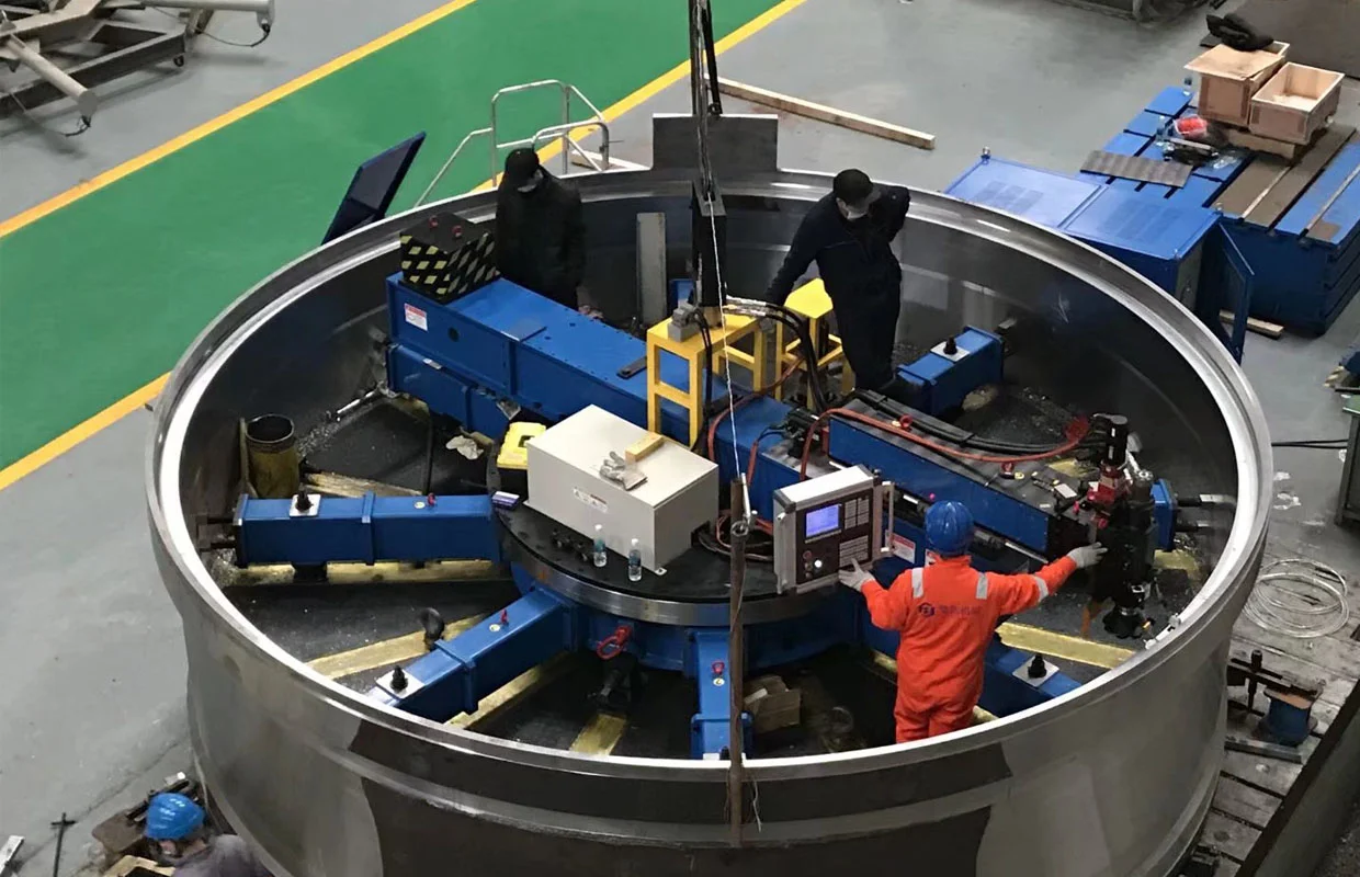 Large Flange On-site Machining: What It Is and How It Works