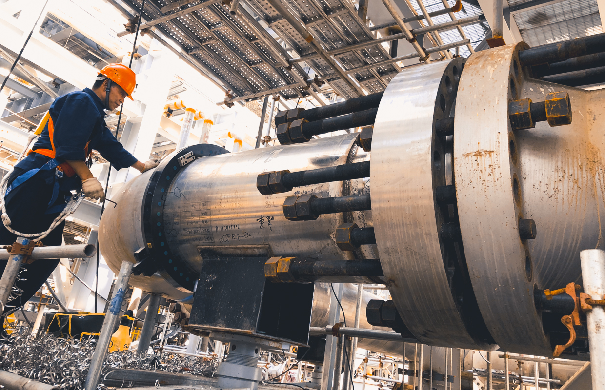 Split Frame Clamshell Machines, OD Mounted