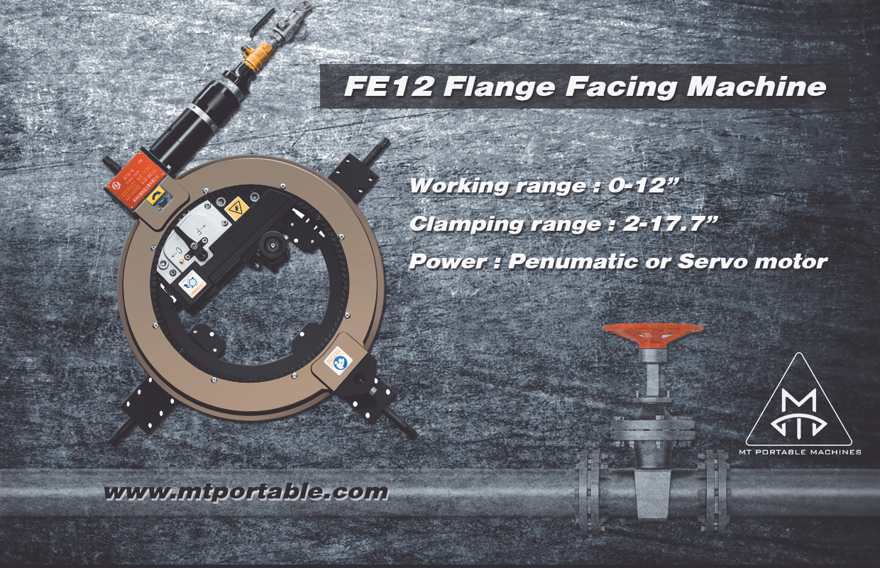 OD Mounted Flange Facing Machine-FE12