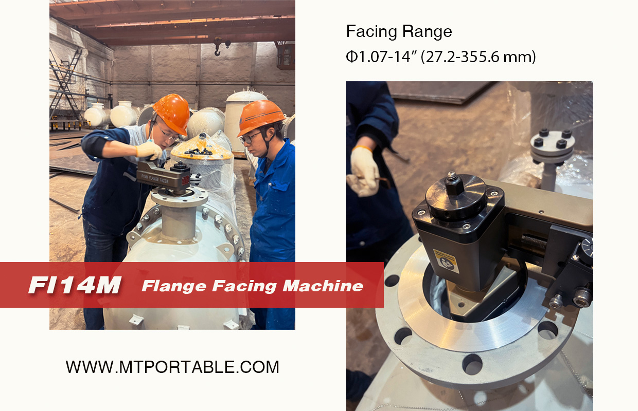 Manual Flange Facing Machine, Cost Effective Solution
