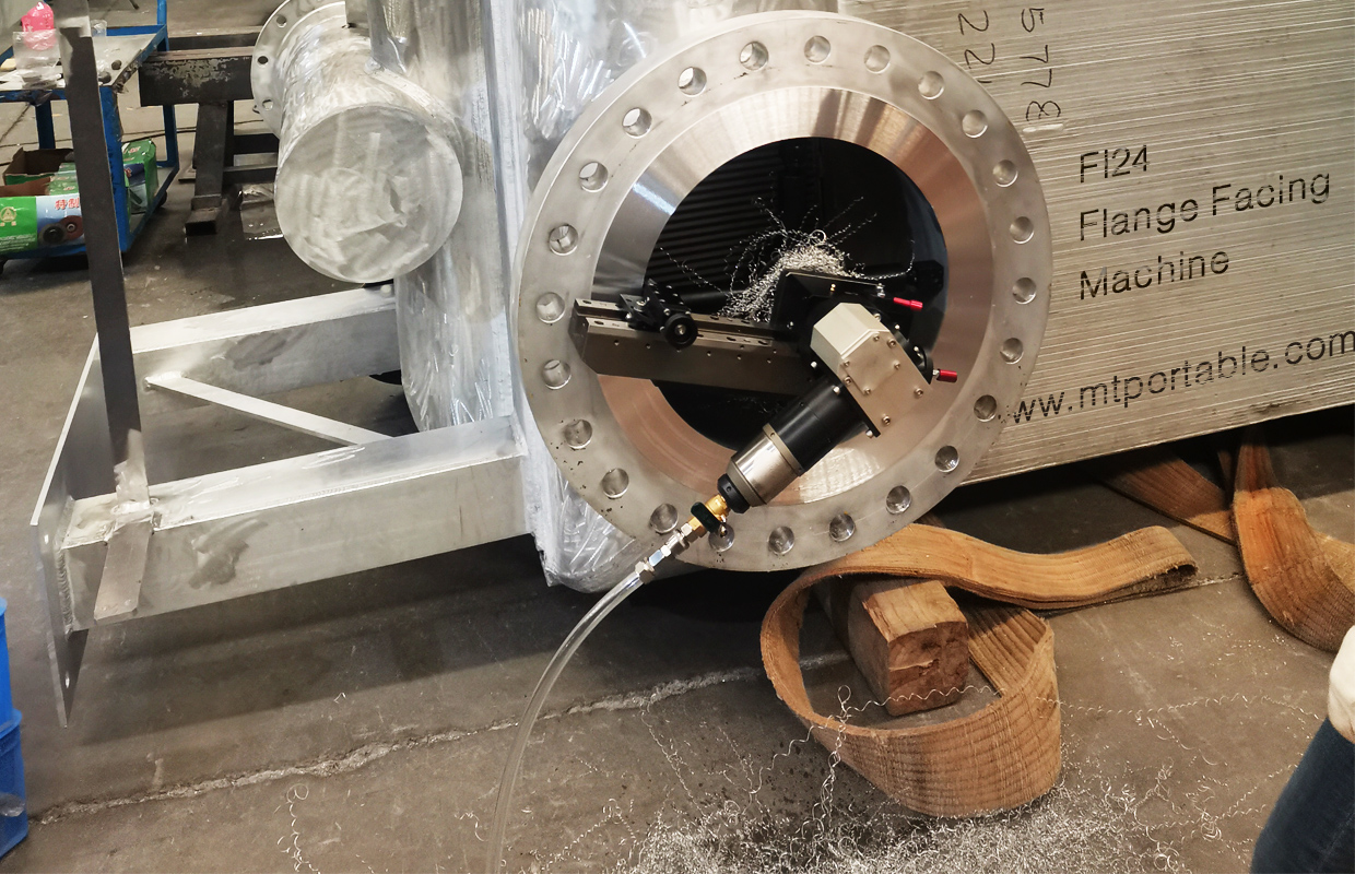 Flange Facing Machine Improve Sealing Reliability