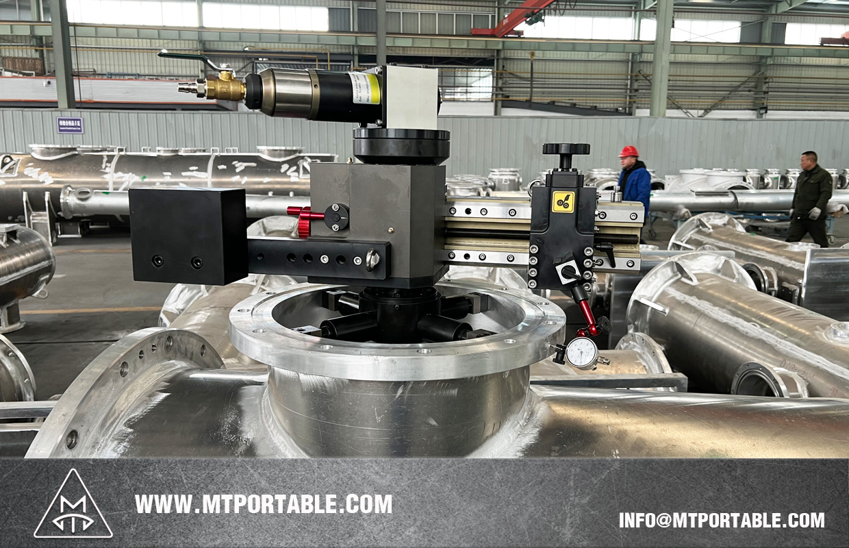 Portable Flange Facing Machine FI26P - Standard FF and RF Facings