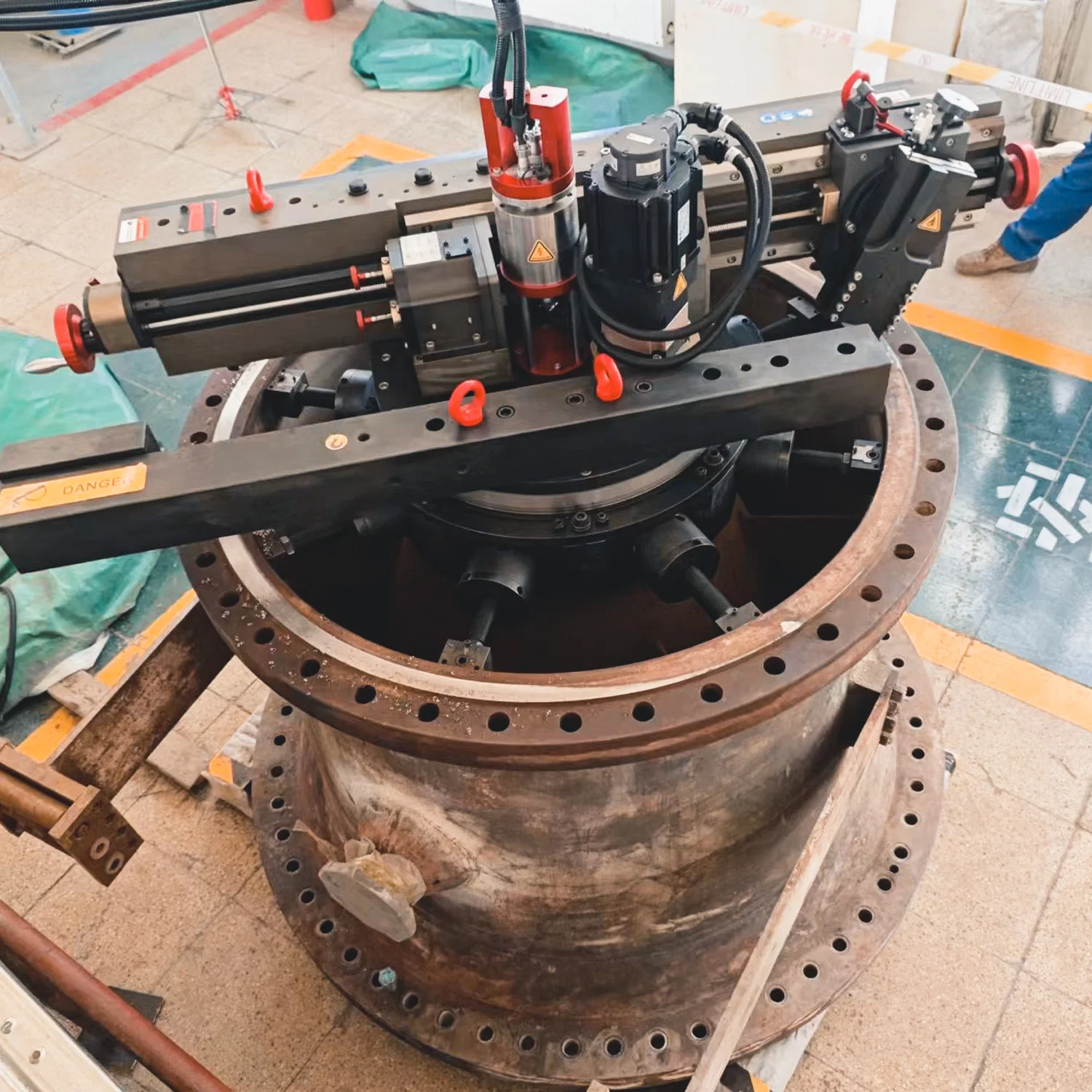 FI80 Flange Facing Machine | Manufacturer | On-site Service | MT ...