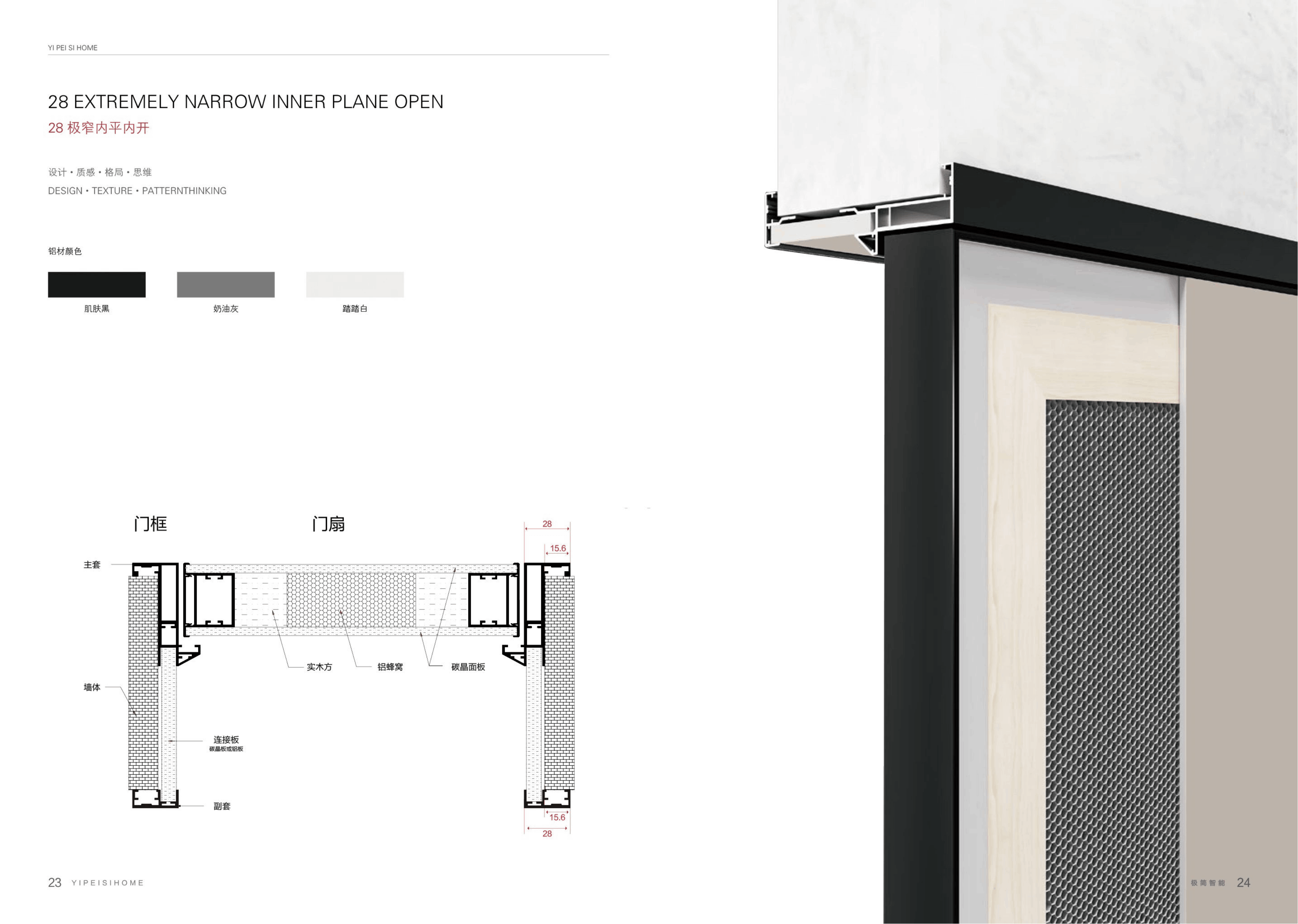 Extremely narrow inner opening_Foshan Yipeisi Home Furnishing Co., Ltd.