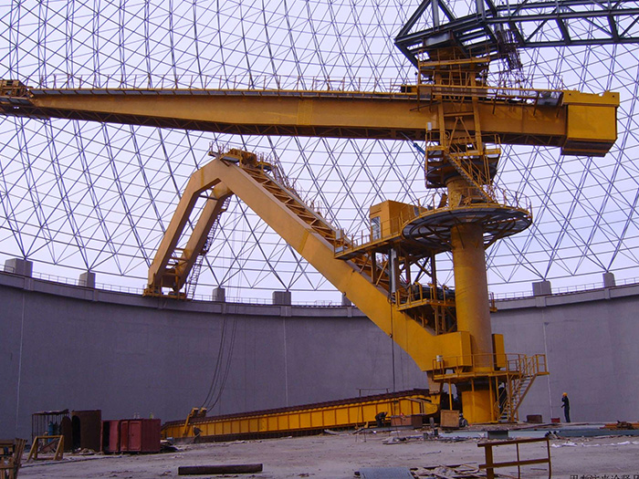 Innovative Application of Circular Material Yard Stacker Reclaimer in ...