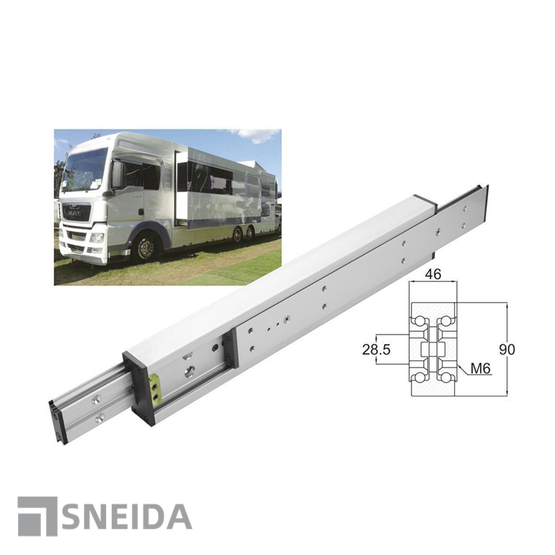 High Strength L-Shaped Drawer Slides Wholesale Supplier-Sneida
