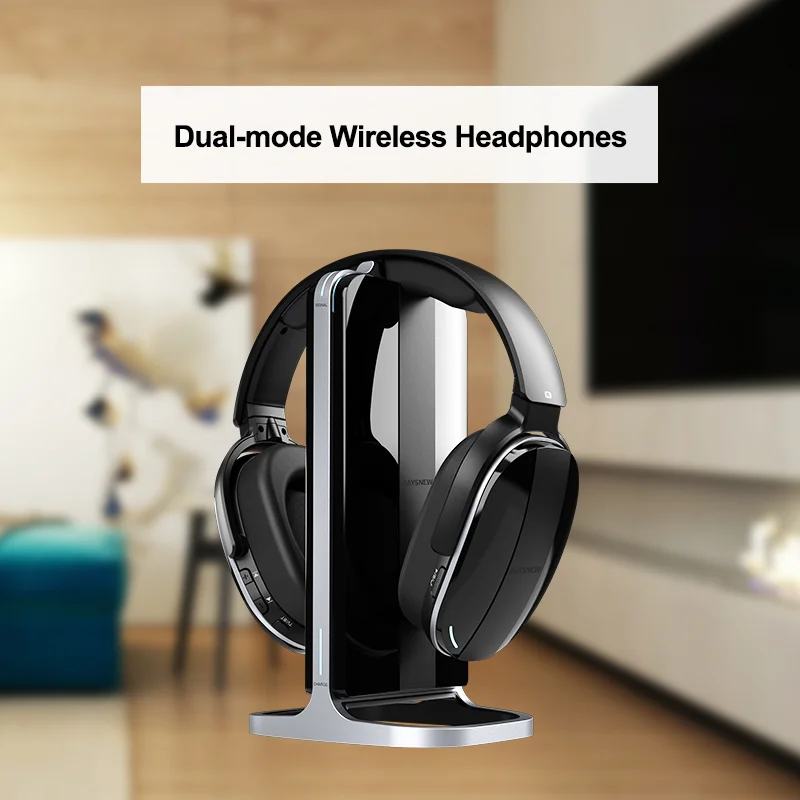 Arkon Portable-2.4G/Bluetooth Dual Mode Wireless Headphone BH1080J ...