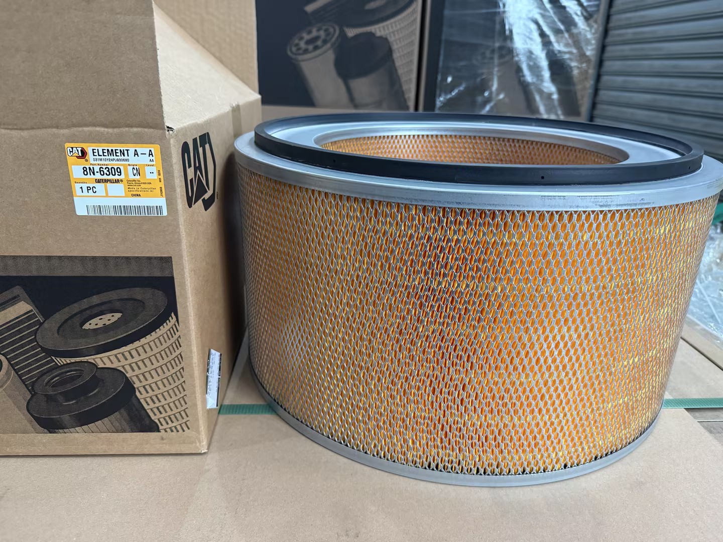 CAT卡特彼勒空滤8N-6309Engine Air Filter_艾尔梯匹(上海)机械设备有限责任公司