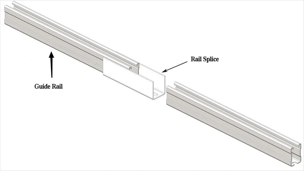 Steel Guide Rail For Pv-Aluminum Solar-Mounting System Rail Exporter
