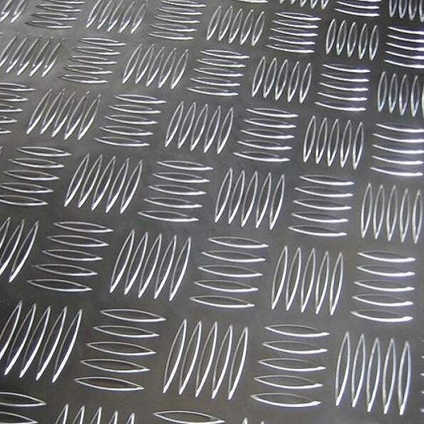 Aluminium Checkered Plate Five-Bar Tread Embossed Sheet Diamond ...