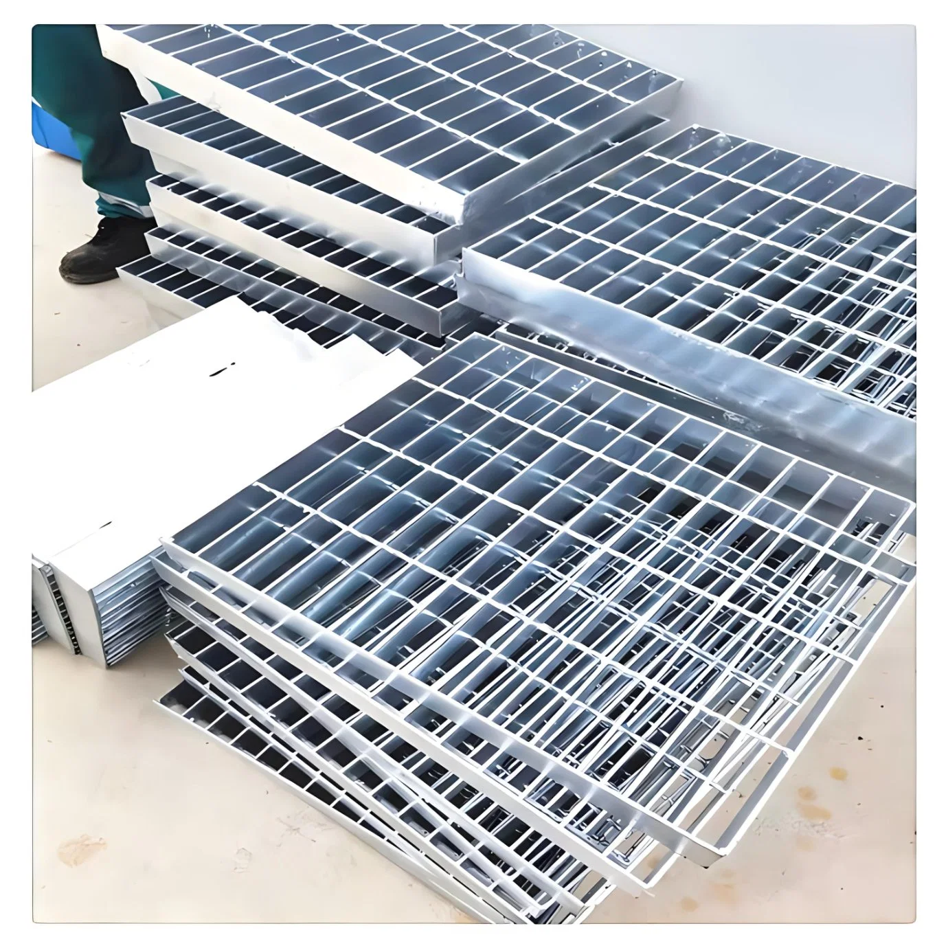 Walkway Platform Steel Grid Heavy Duty 19W4 Aluminum Galvanized Steel ...