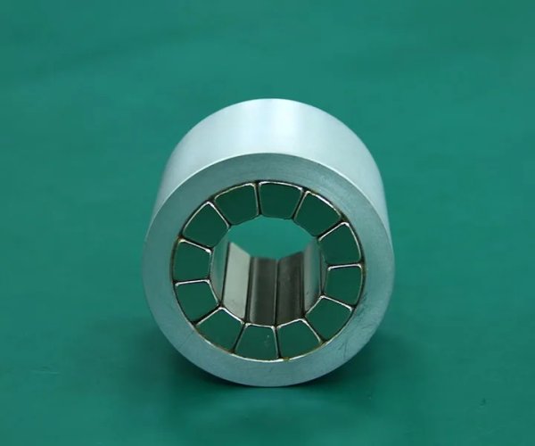 Circular Halbach Magnetic Assembly