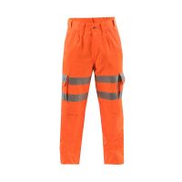 Bodyguard Workwear V2GN610 荧光橘红TC长款 -S_南通赛福安全设备有限公司
