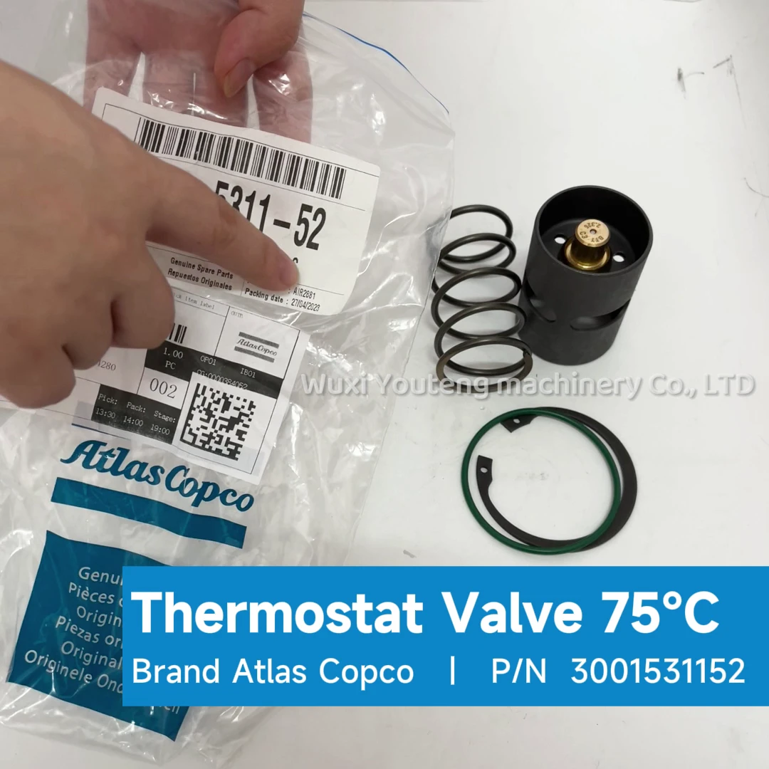 3001531152 Atlas Copco Spare Parts THERMOSTAT VALVE Kit
