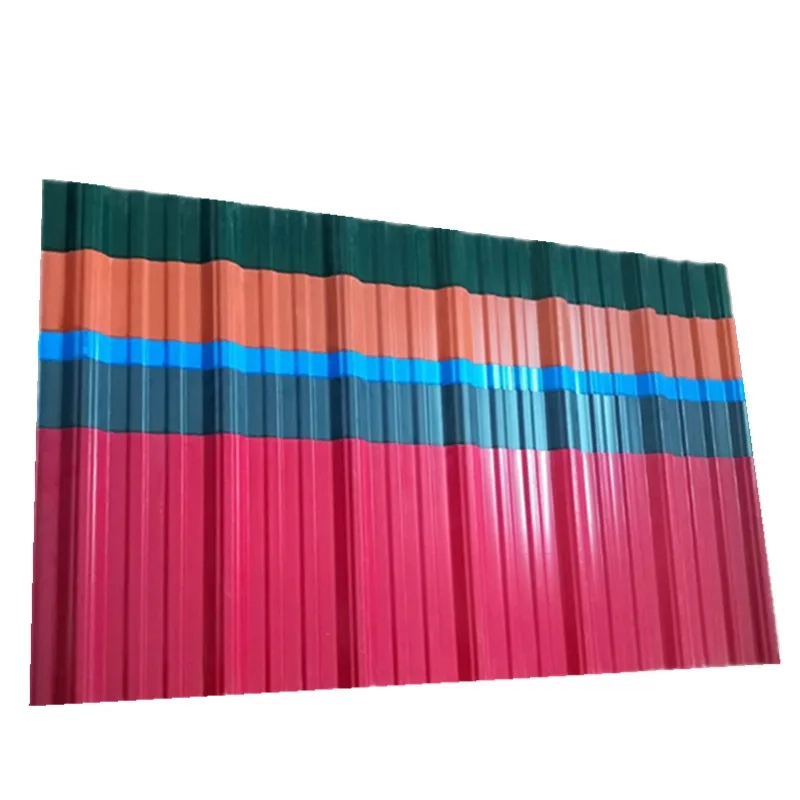 A653 color coated corrugated roofing sheet