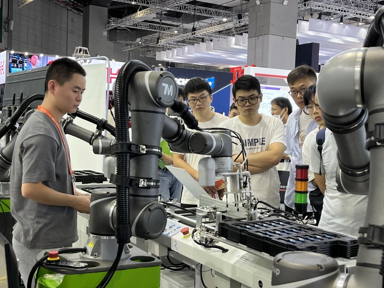 达明机器人携新品TM AI Cobot S系列,焕新亮相2023 CIIF