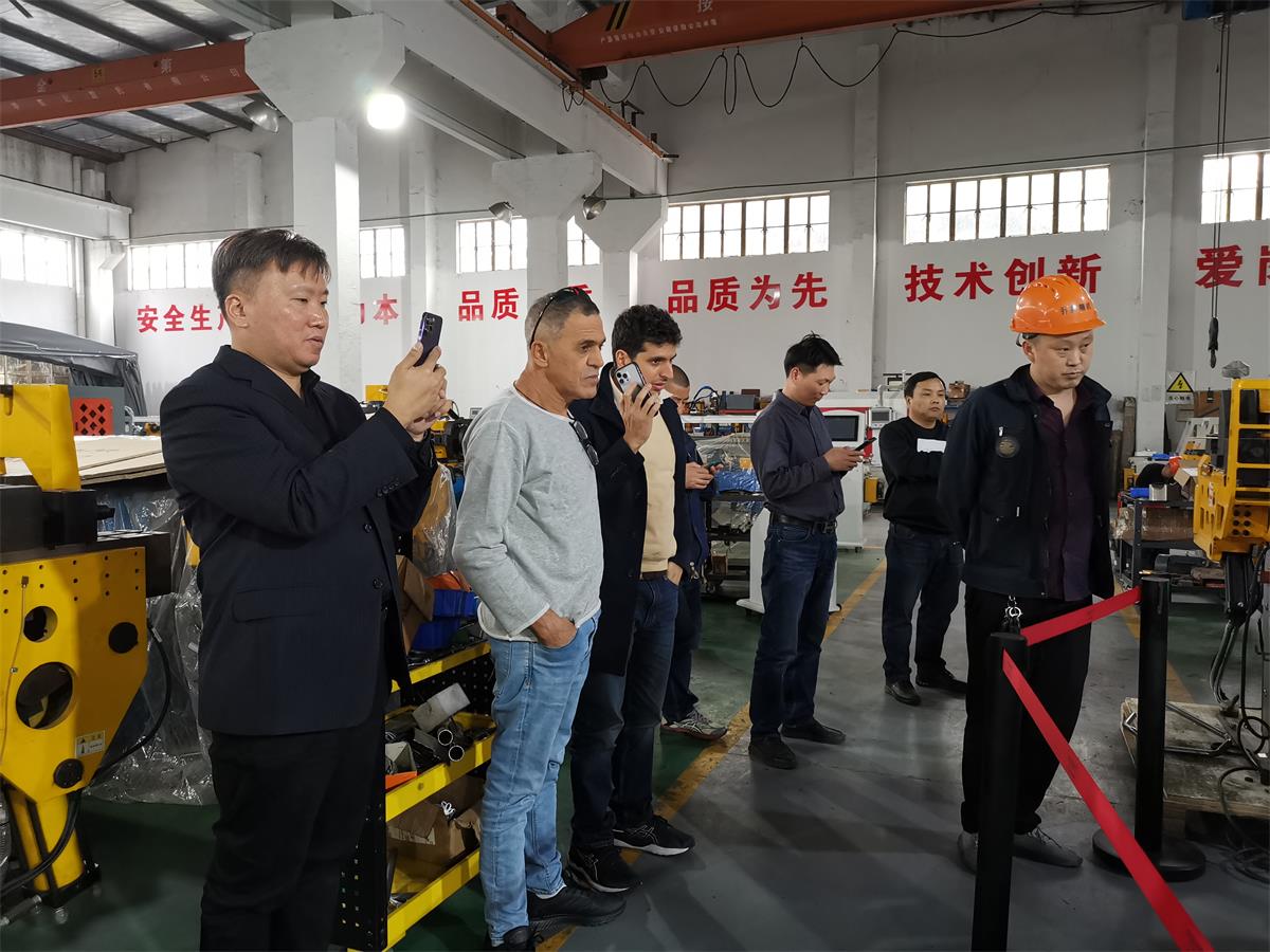 Mr. Joe, Chairman of VULY in Australia, Visiting us-Zhangjiagang John ...