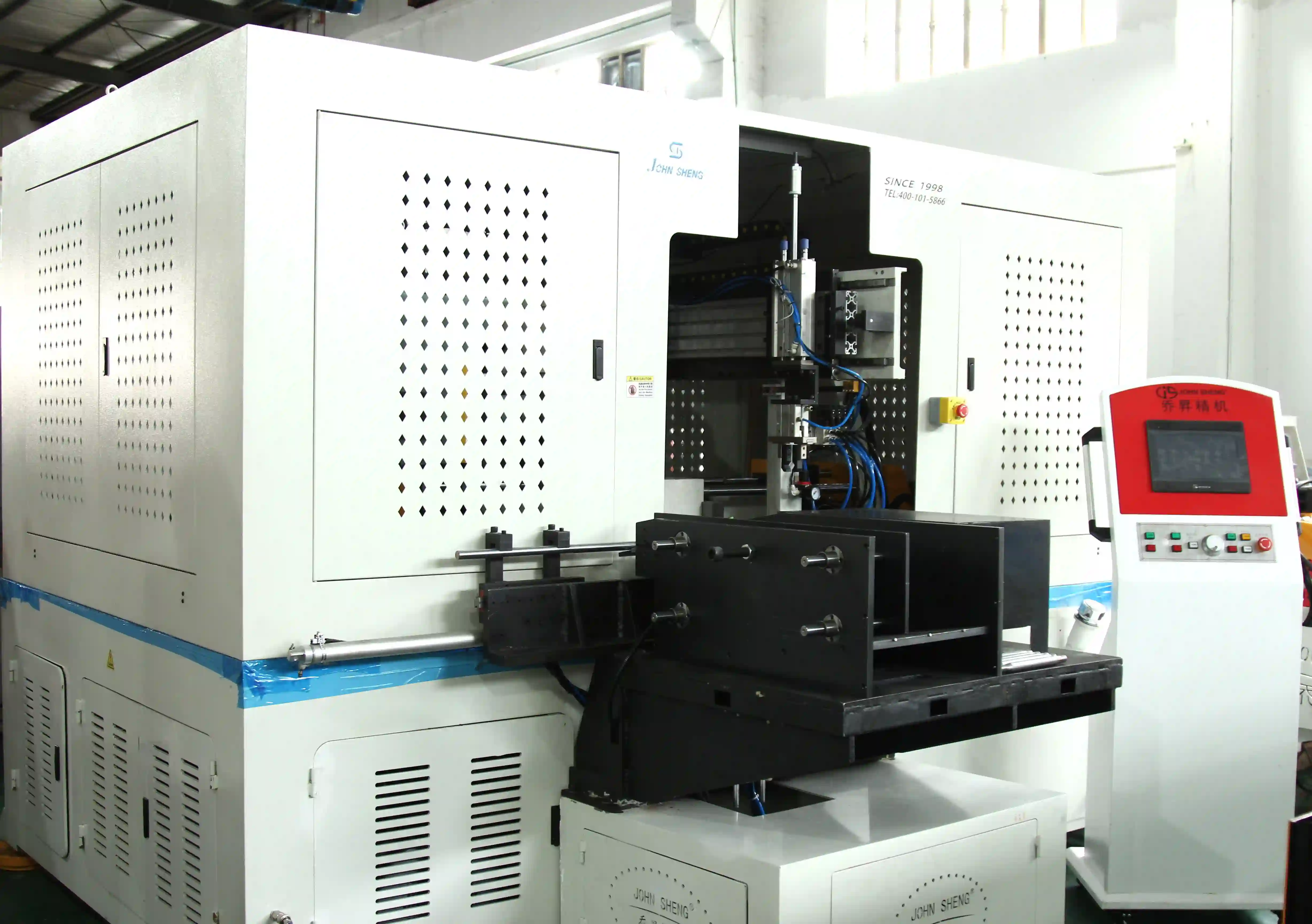 CNC Tube double head end-forming machine for auto seat frame accessories