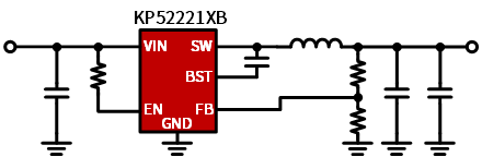 KP522211BLGA,KP522218BLGA,18V2A同步BUCK降压低功耗高频DCDC电源芯片IC_互勤(深圳)科技有限公司
