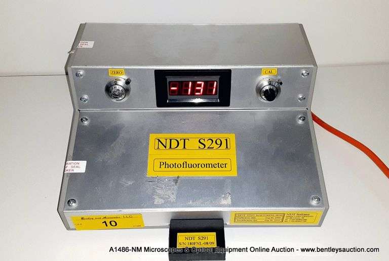 NDT ITALIANA NDT S291操作手册_桔皋化工（上海）有限公司