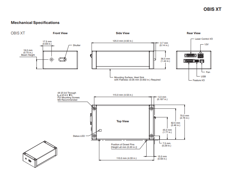 OBIS LG 和 XT低噪声紫外光和可见光激光器_东方闪光(北京)光电科技有限公司