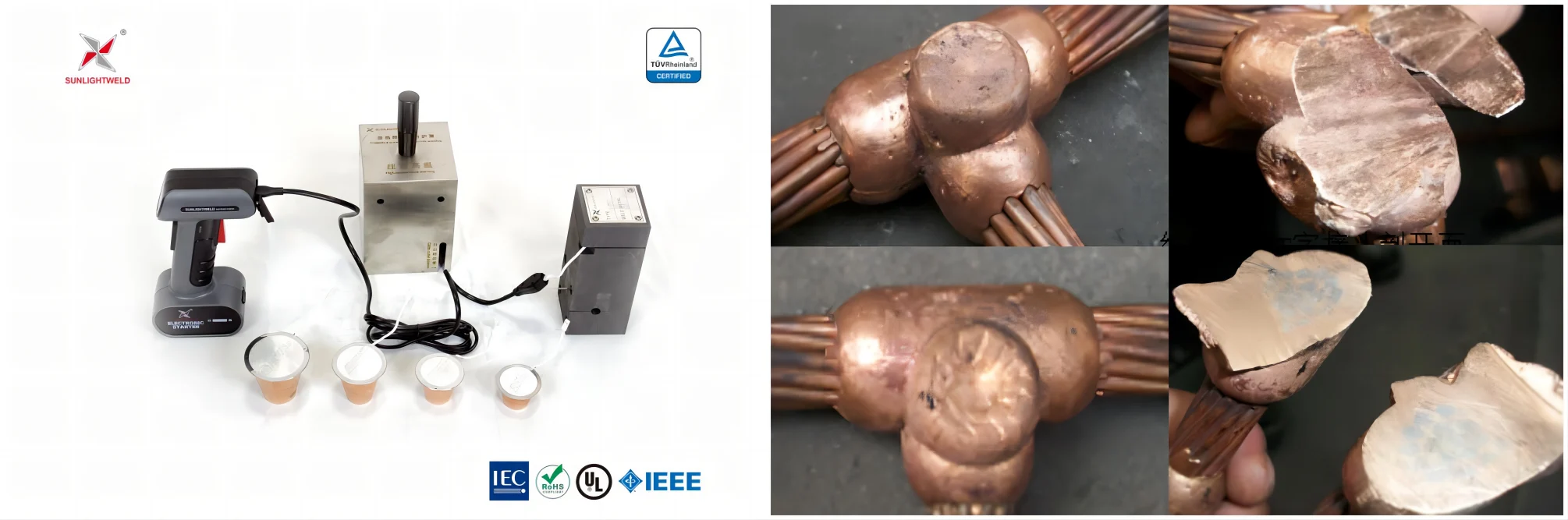 Sunlightweld Electronic Ignition Exothermic Weld Advantages And Components