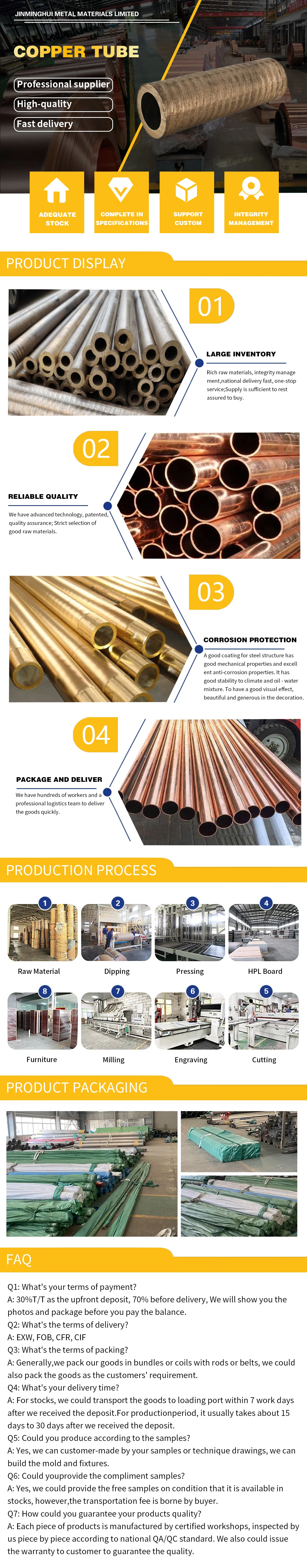 C70600 Copper Nickel Alloy Tube