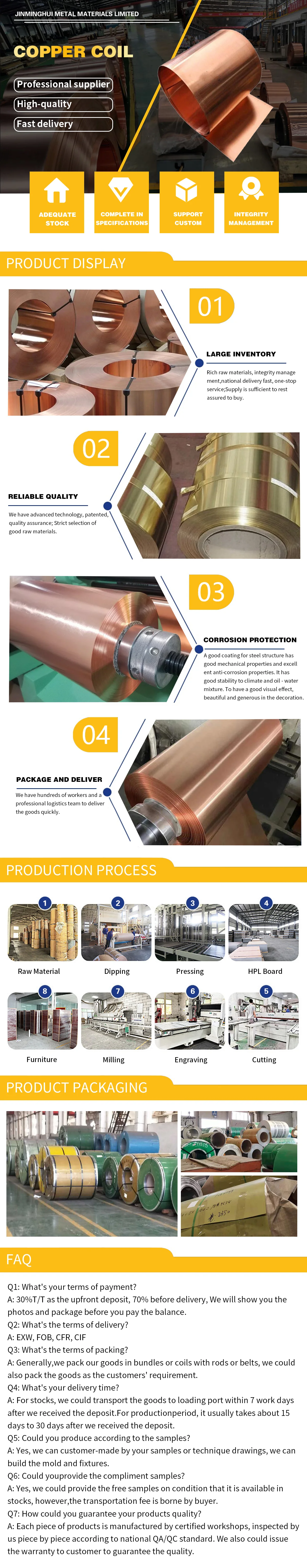 C18400 CuCr1 Copper Strip